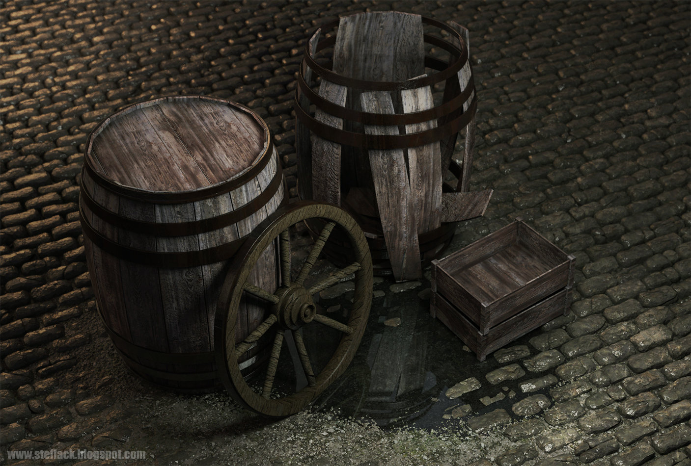 ArtStation - Barrels