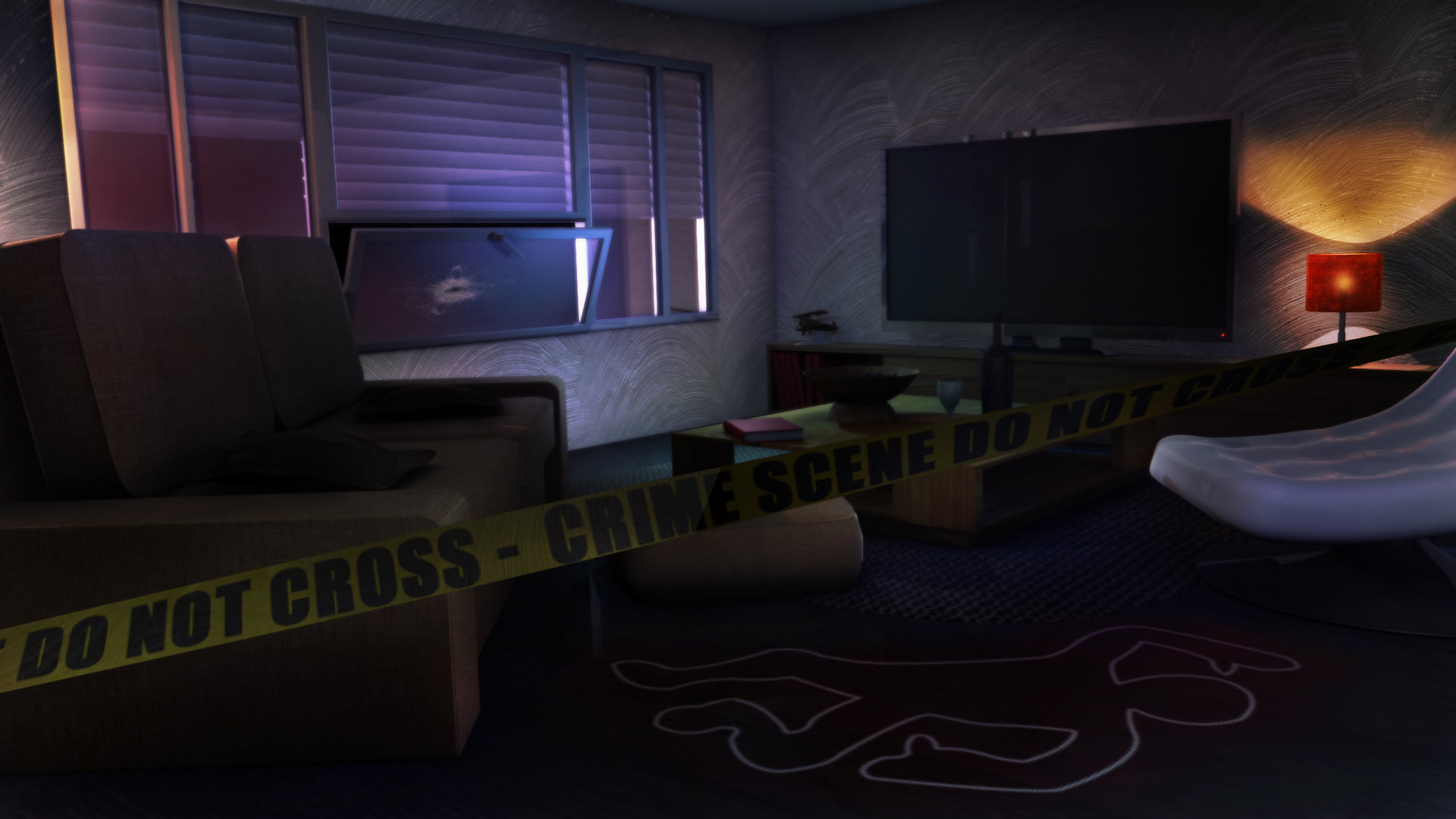 ArtStation - Crime scene