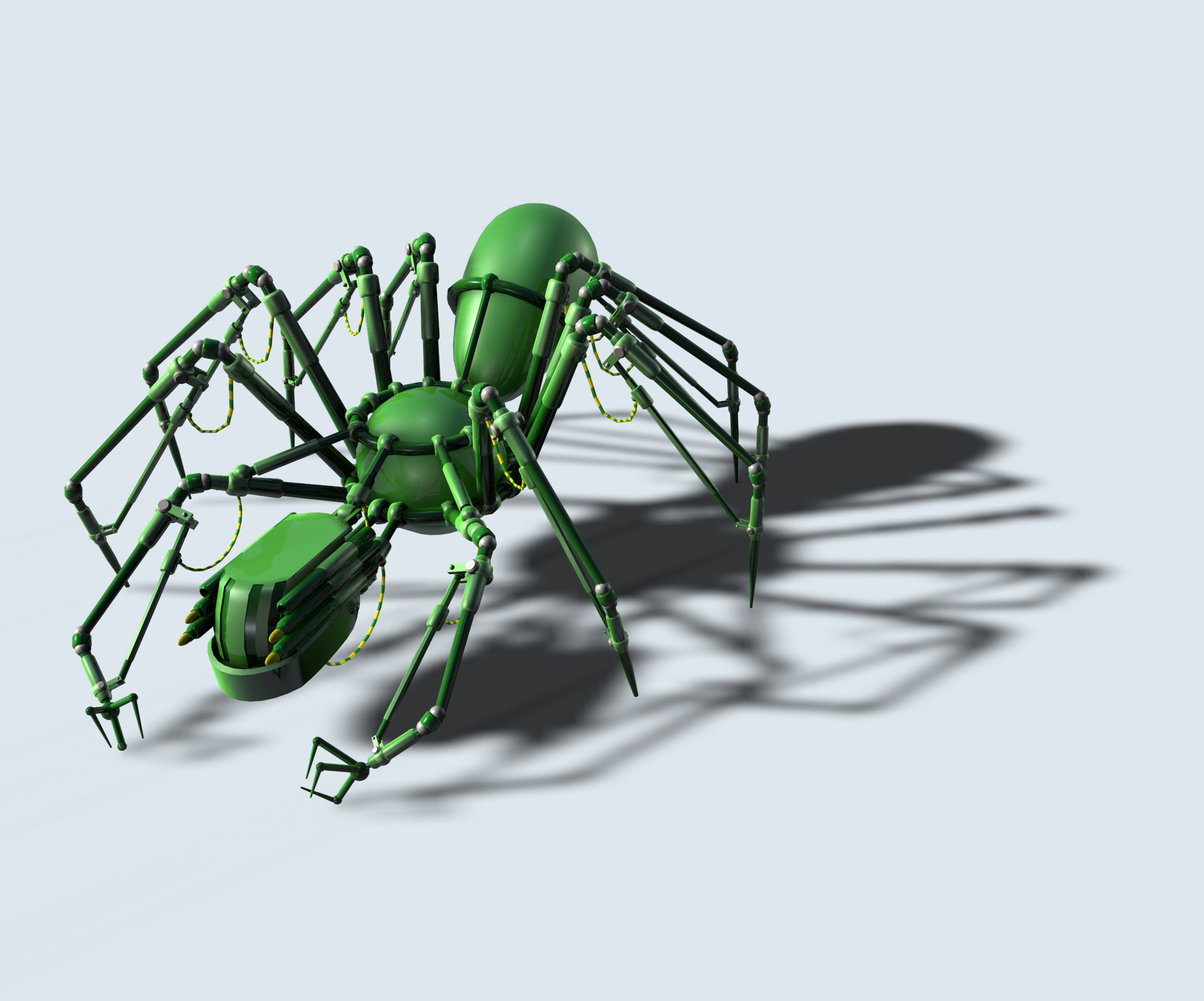 ArtStation - Mechanical Spider