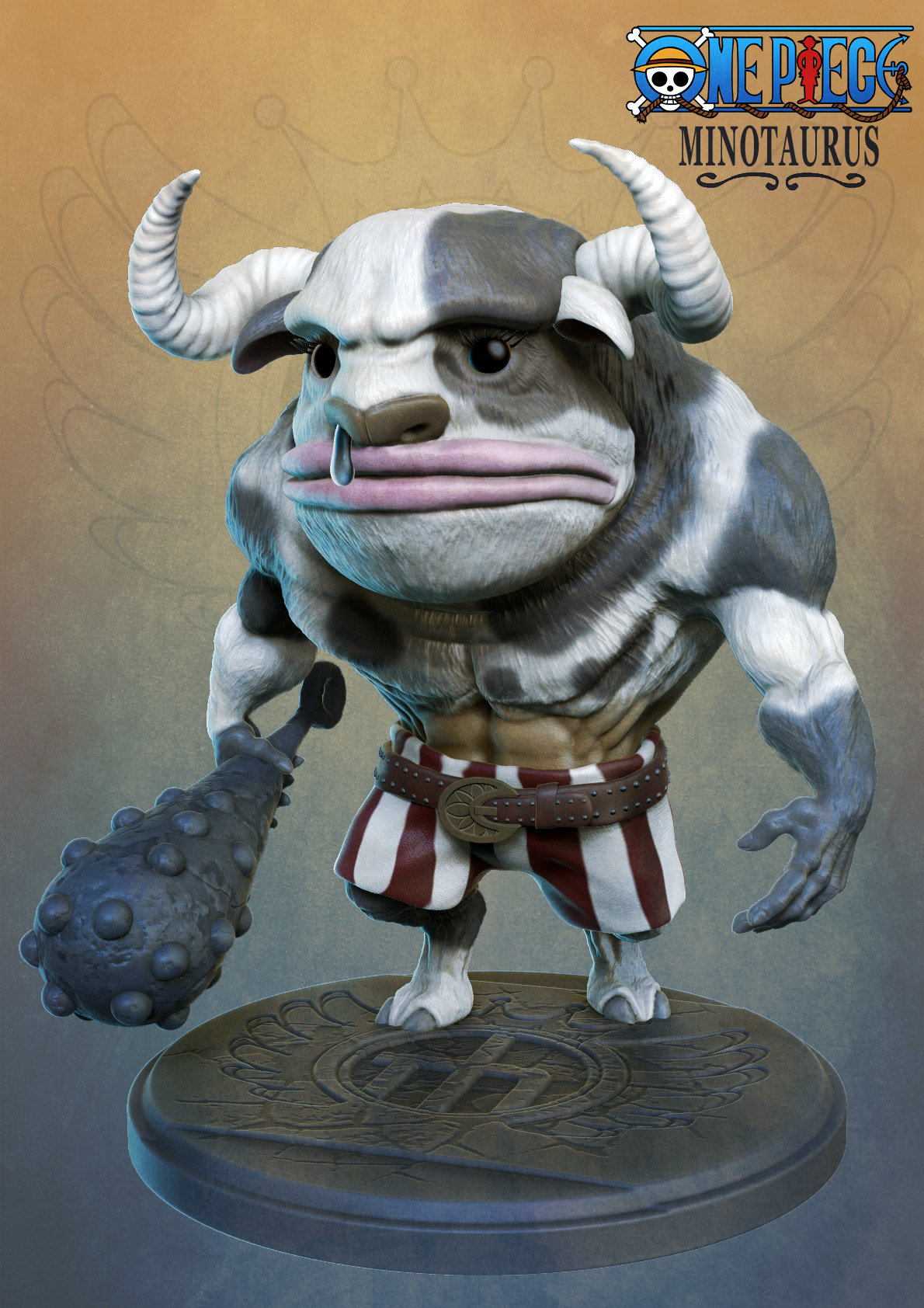 ArtStation - One Piece Minotaurus