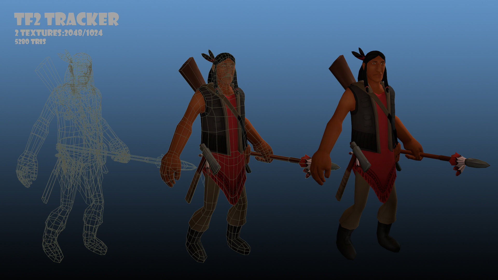 ArtStation - TF2 Tracker Character