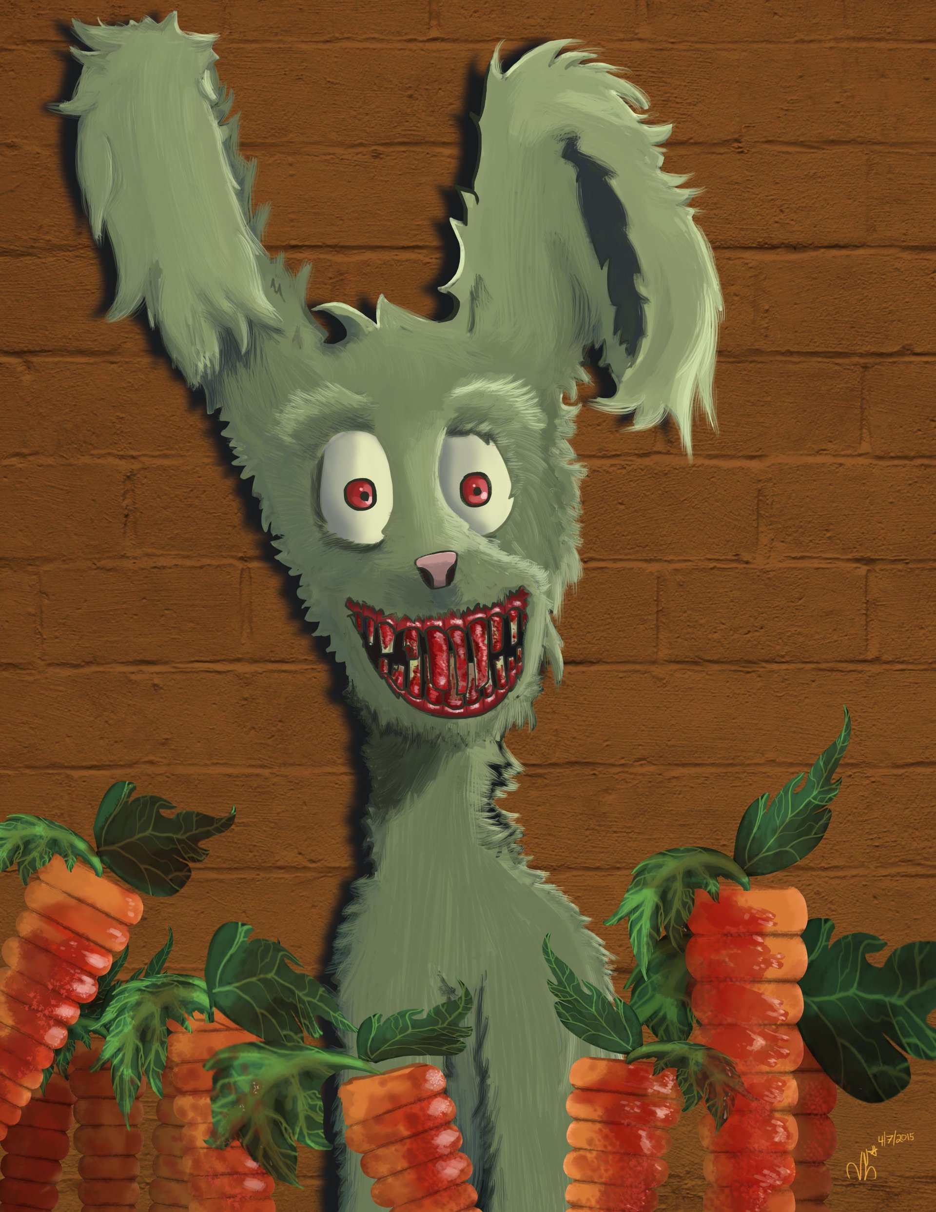 ArtStation - Zombie Bunny