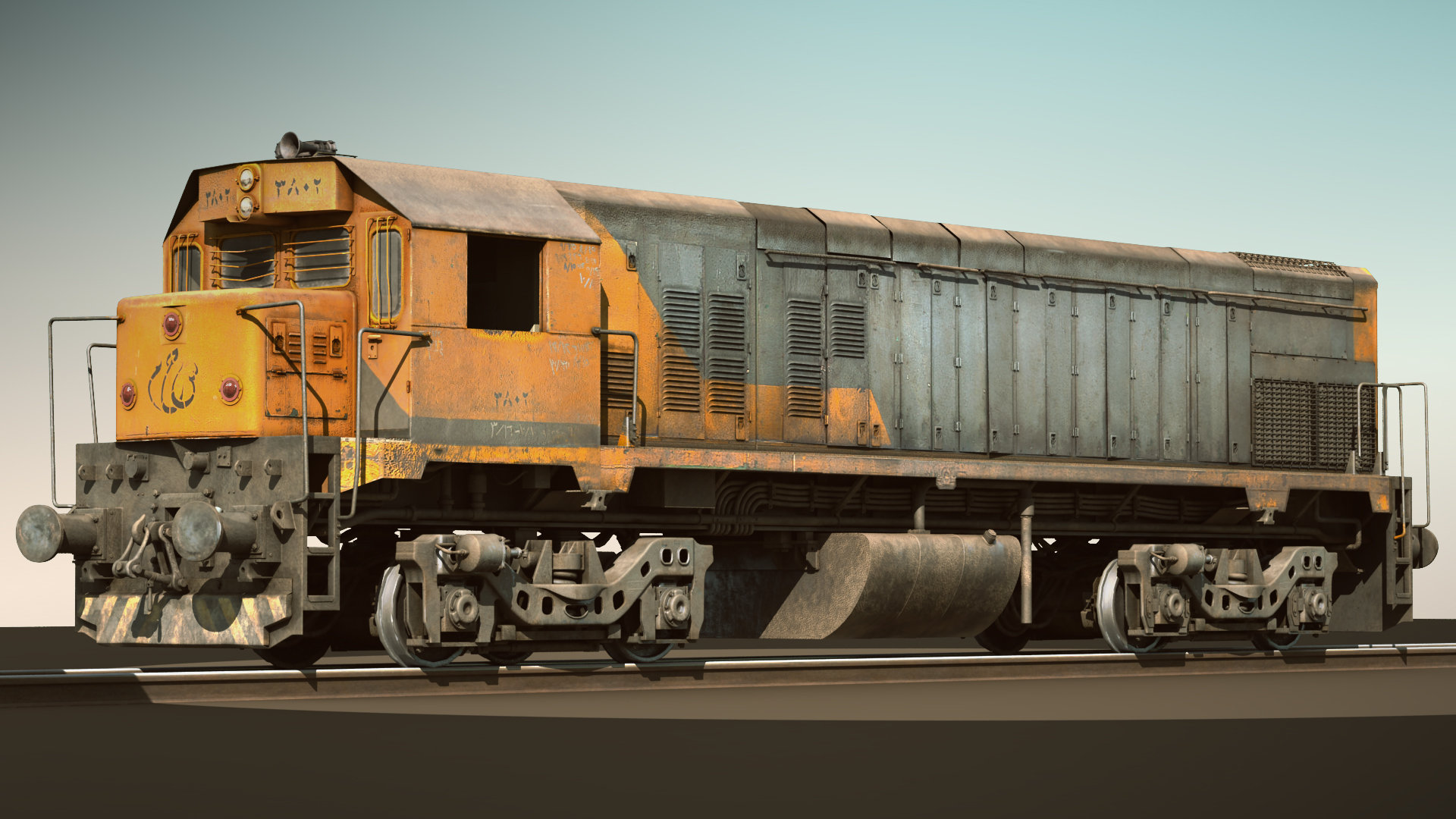 ArtStation - 3d train