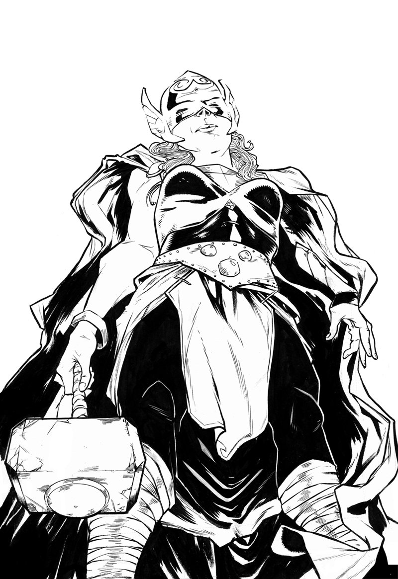 ArtStation - Thor fanart