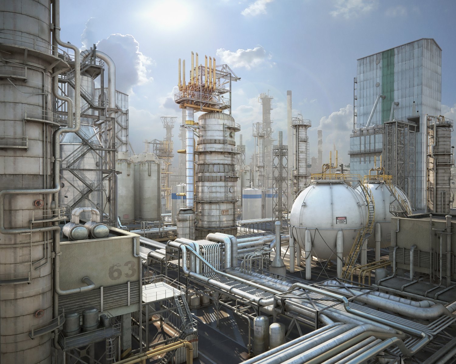 ArtStation - Mega Refinery