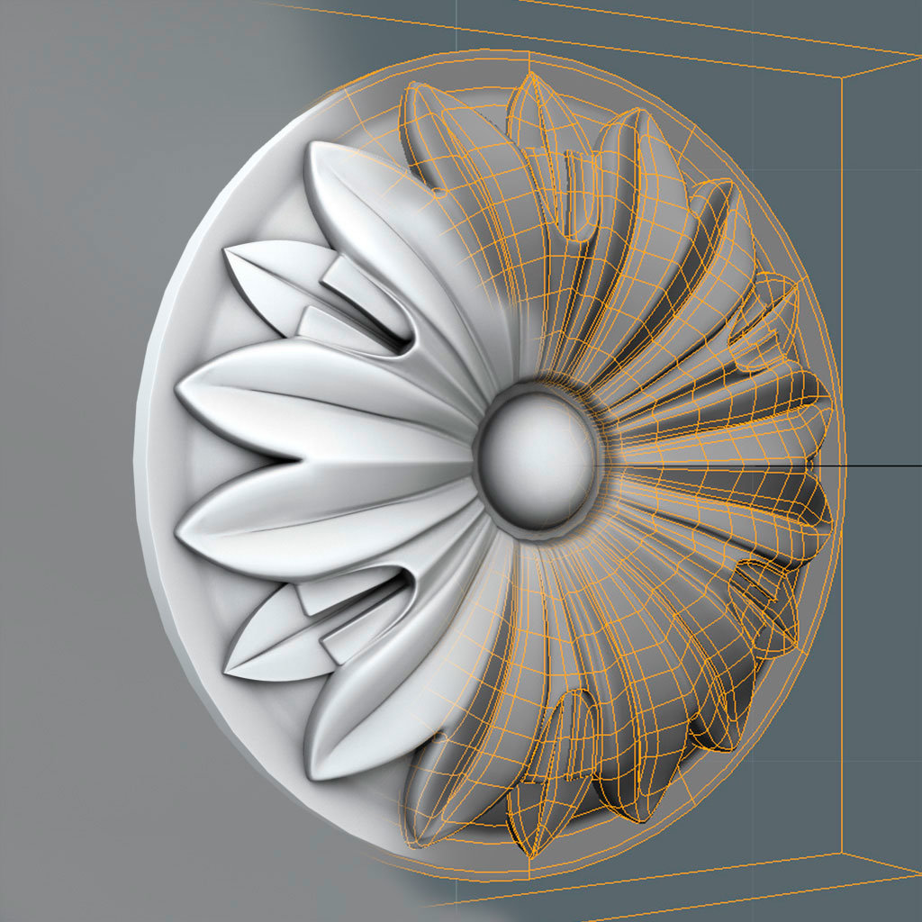 ArtStation - Carved rosettes kit