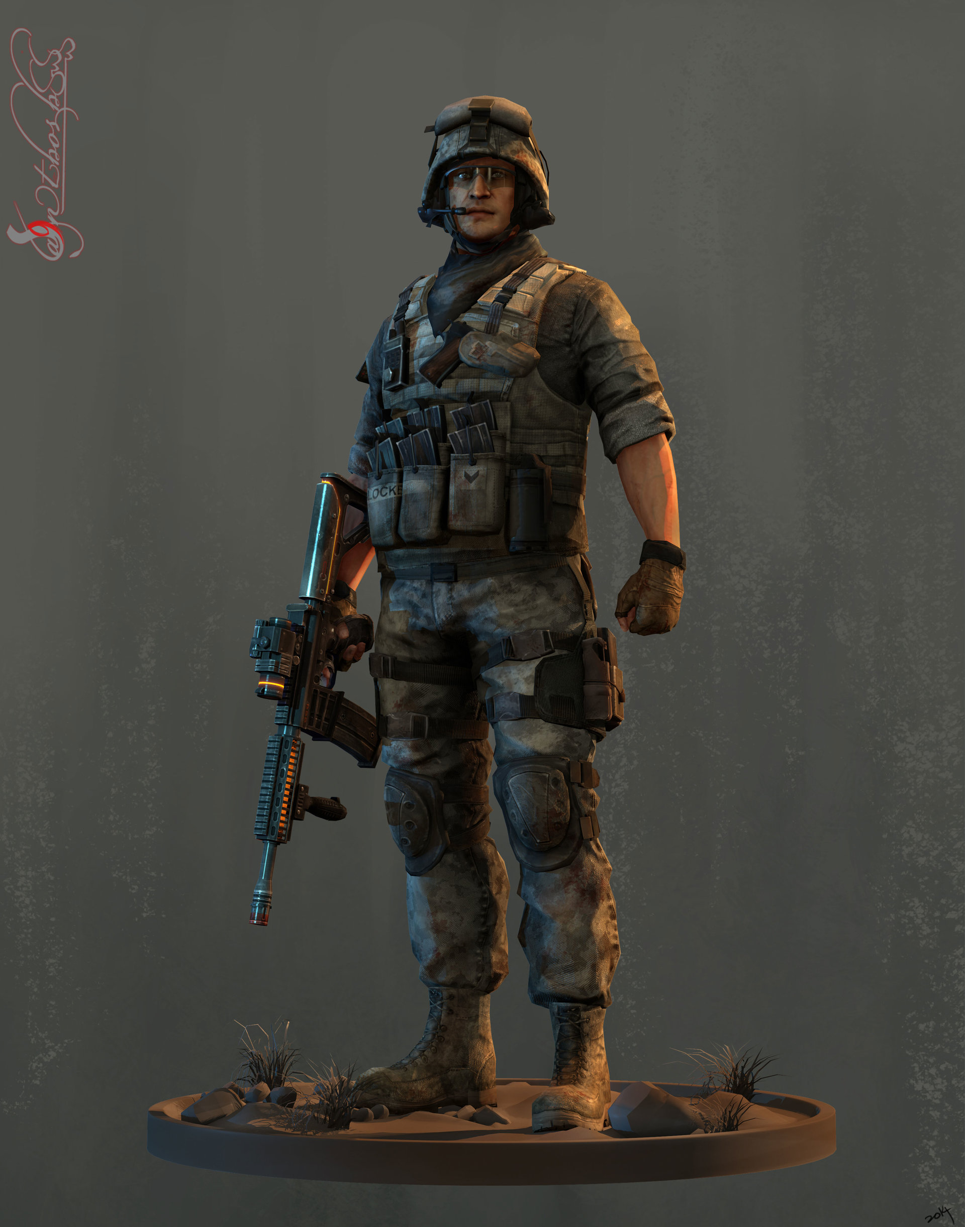 ArtStation - Solider