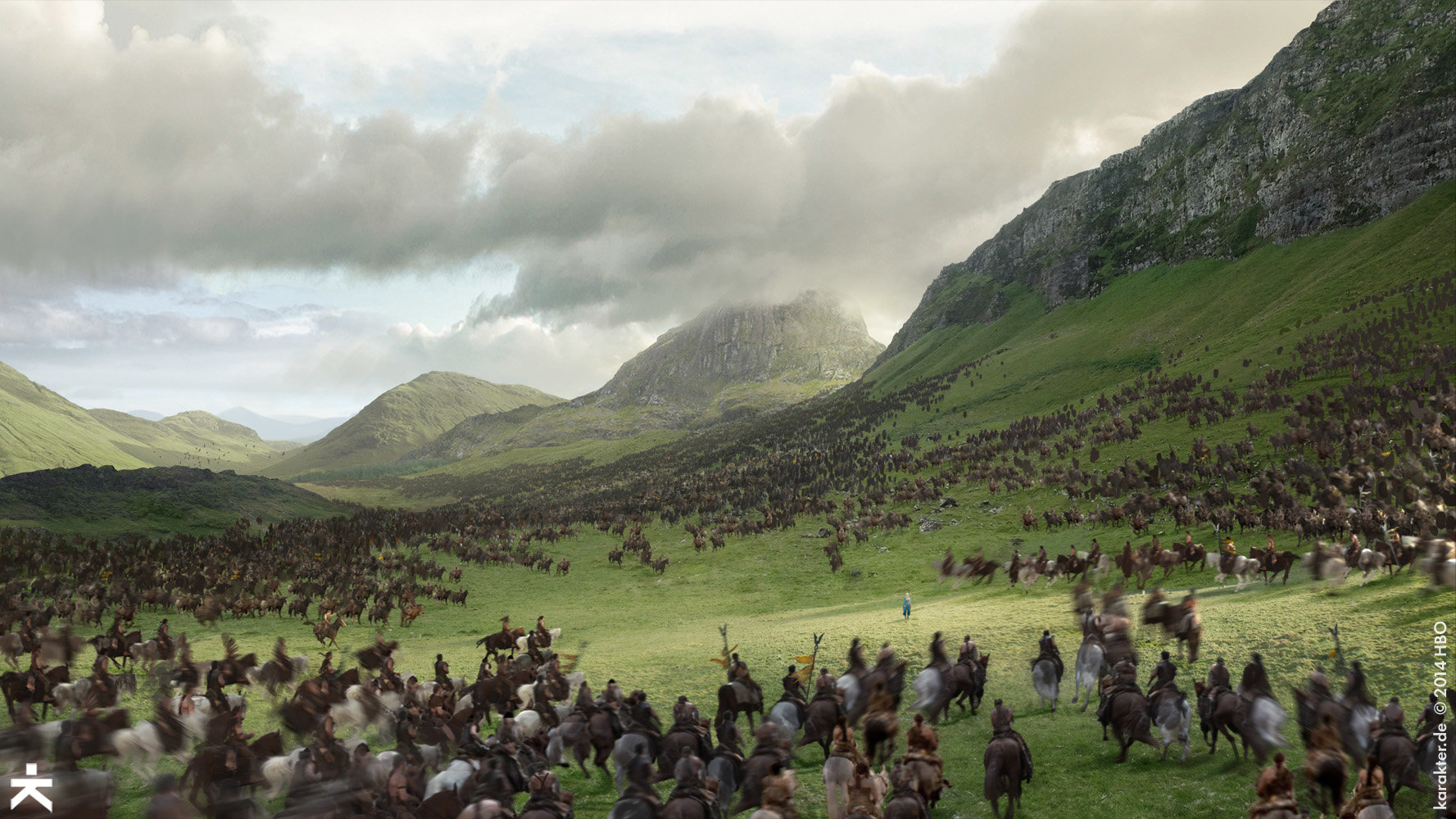 ArtStation - GoT 5 - Dothraki horde