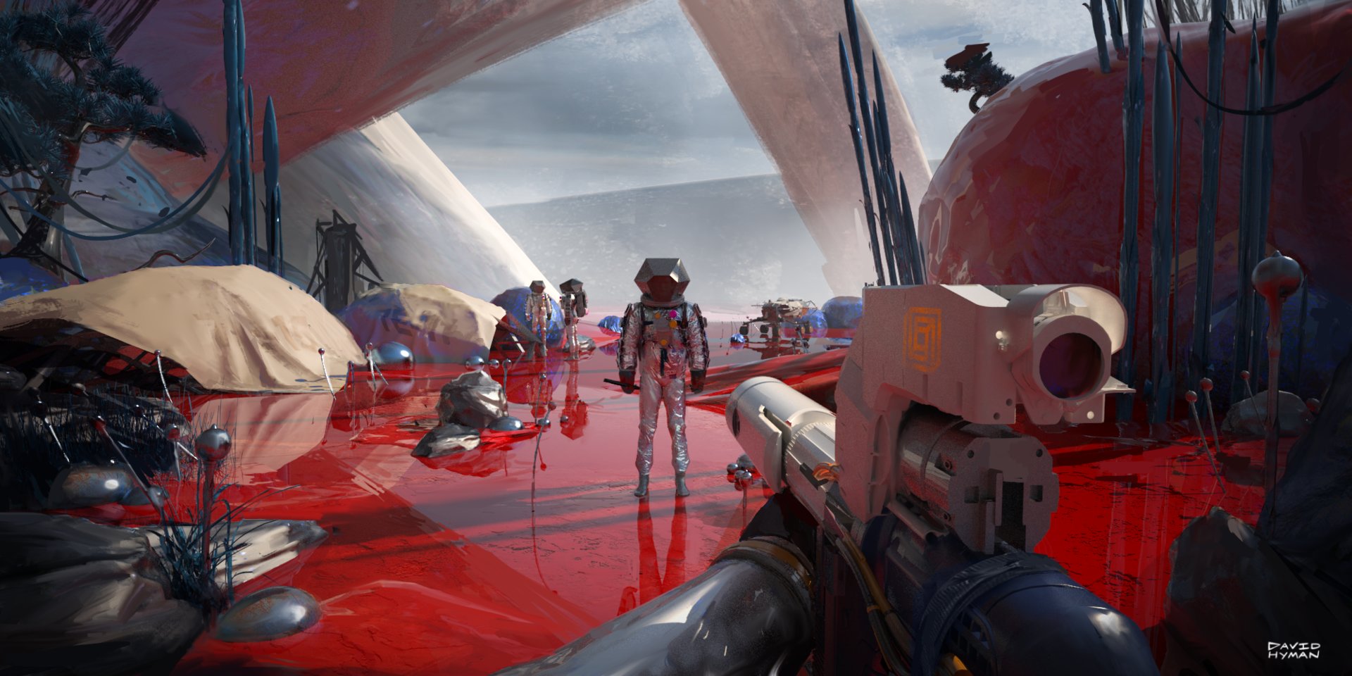 ArtStation - Prospero - Redlands First Person View Concept