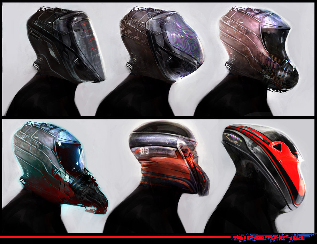 ArtStation - space helmets