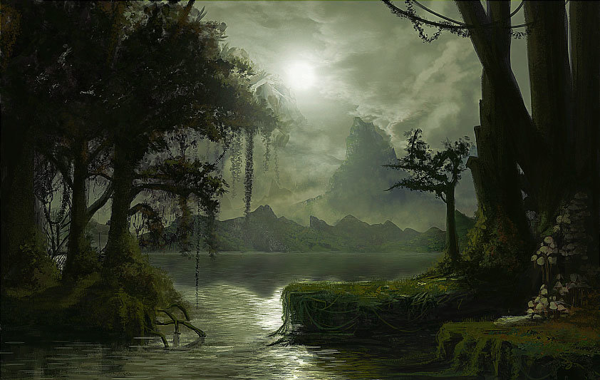 ArtStation - Deep Swamp