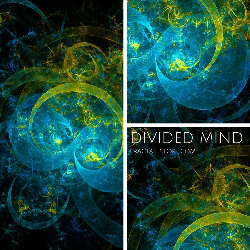 ArtStation - Divided mind (promo banner)