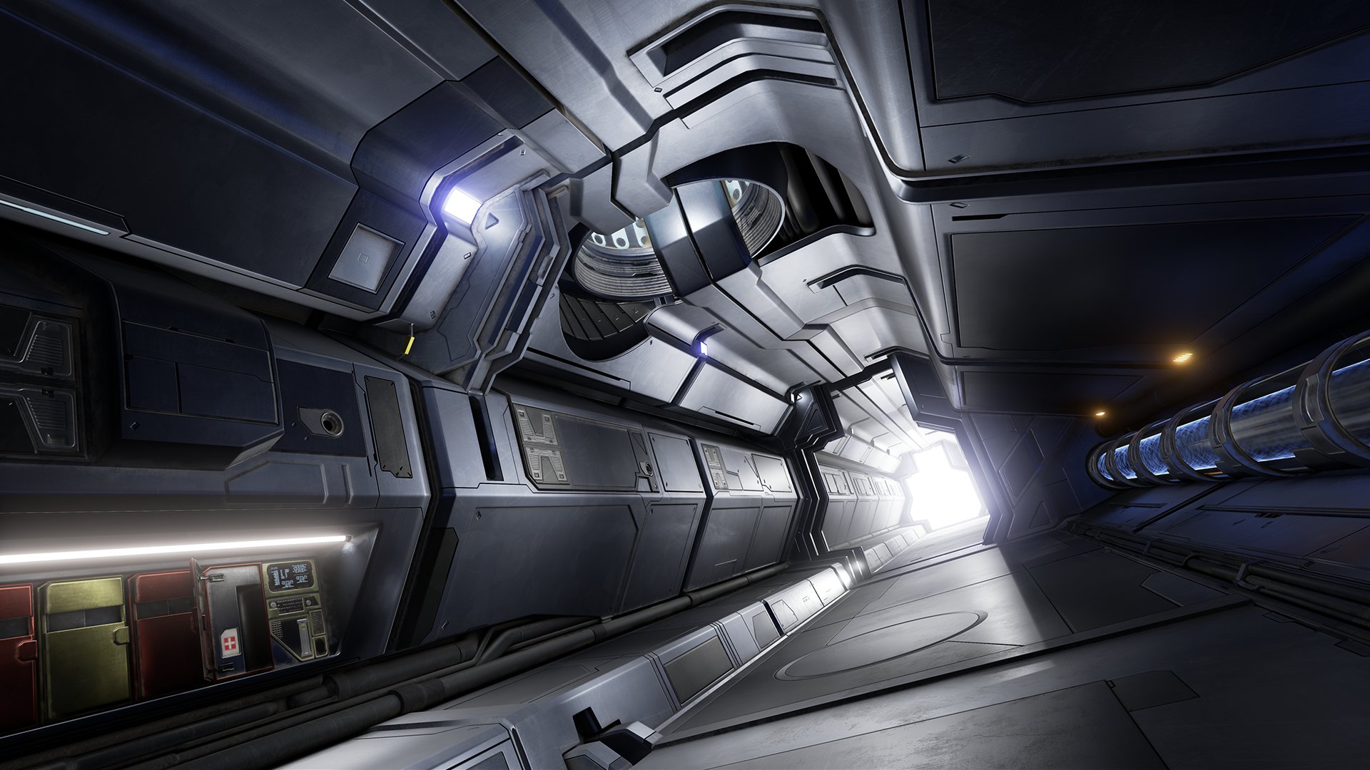 ArtStation - Halo 4 Hallway. An environment based on a concept by ...