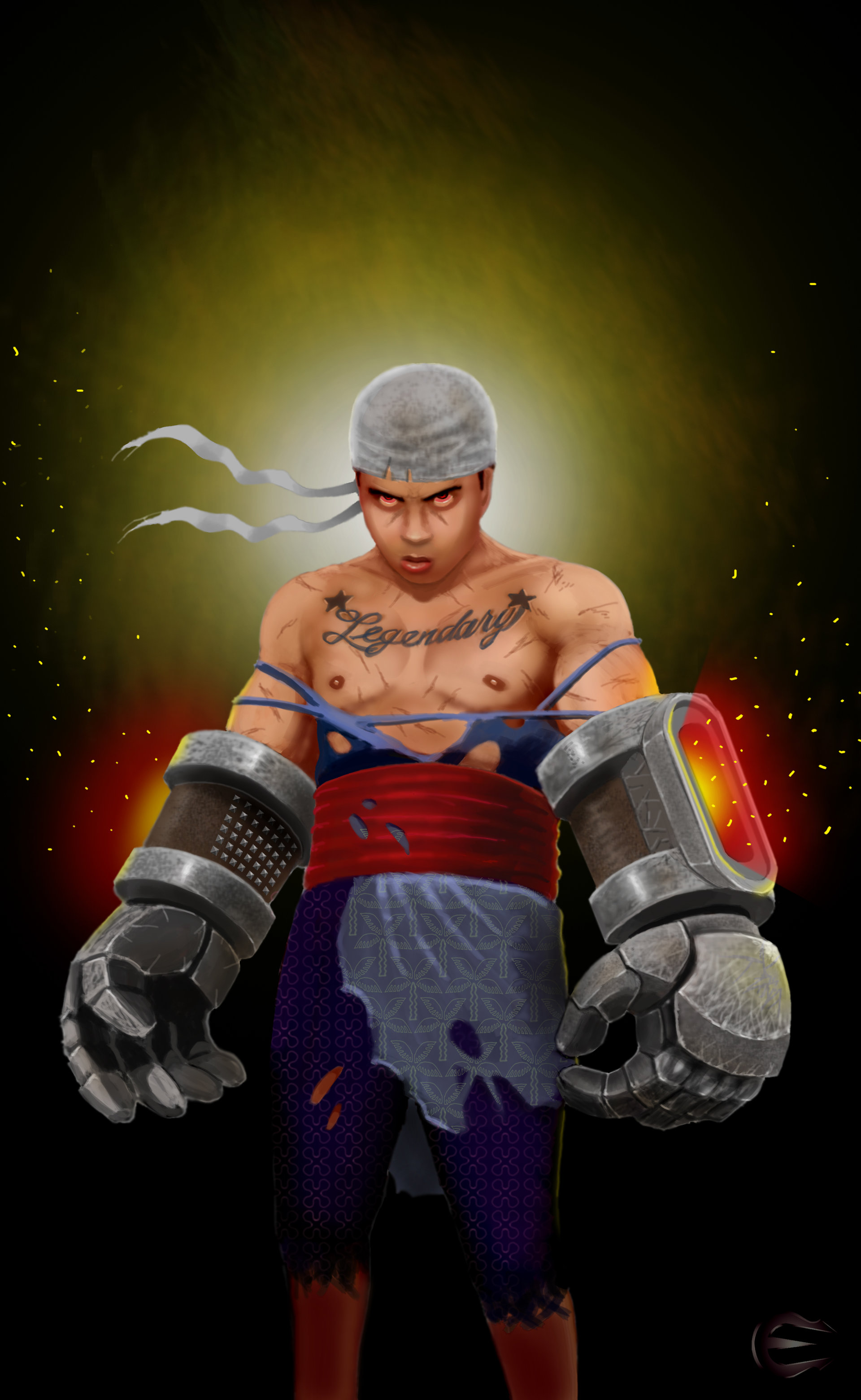 ArtStation - Legendary Brawler