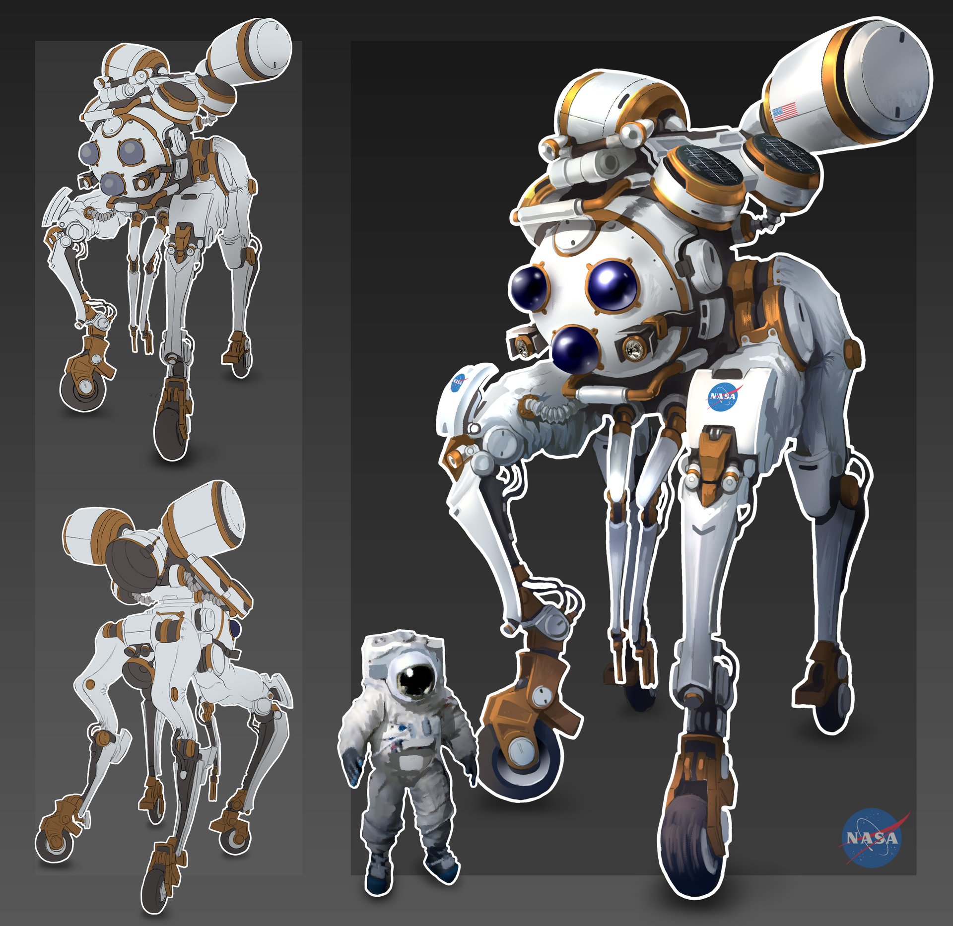 ArtStation - NASA Mech