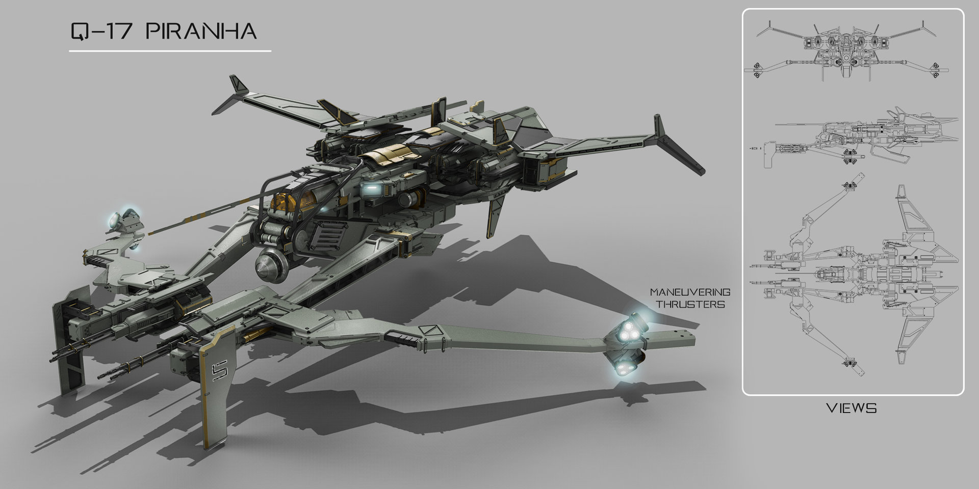 ArtStation - Q17 Piranha