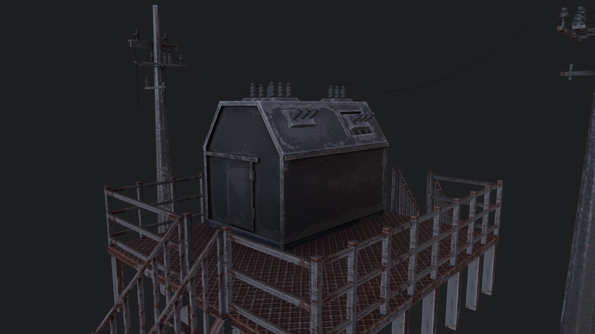 ArtStation - electric transformer