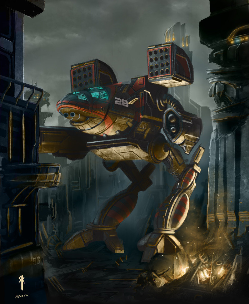 ArtStation - Madcat Patrol Speed Paint