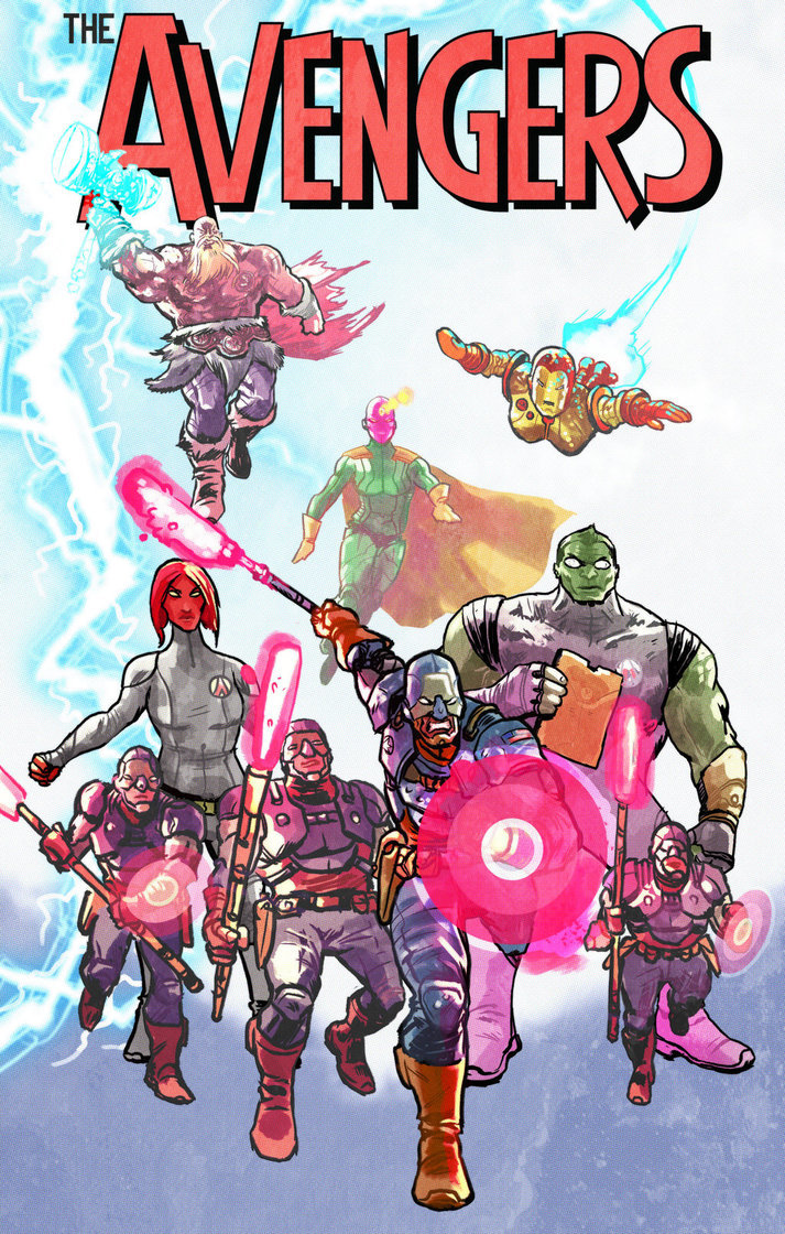 ArtStation - Avengers, Assemble!
