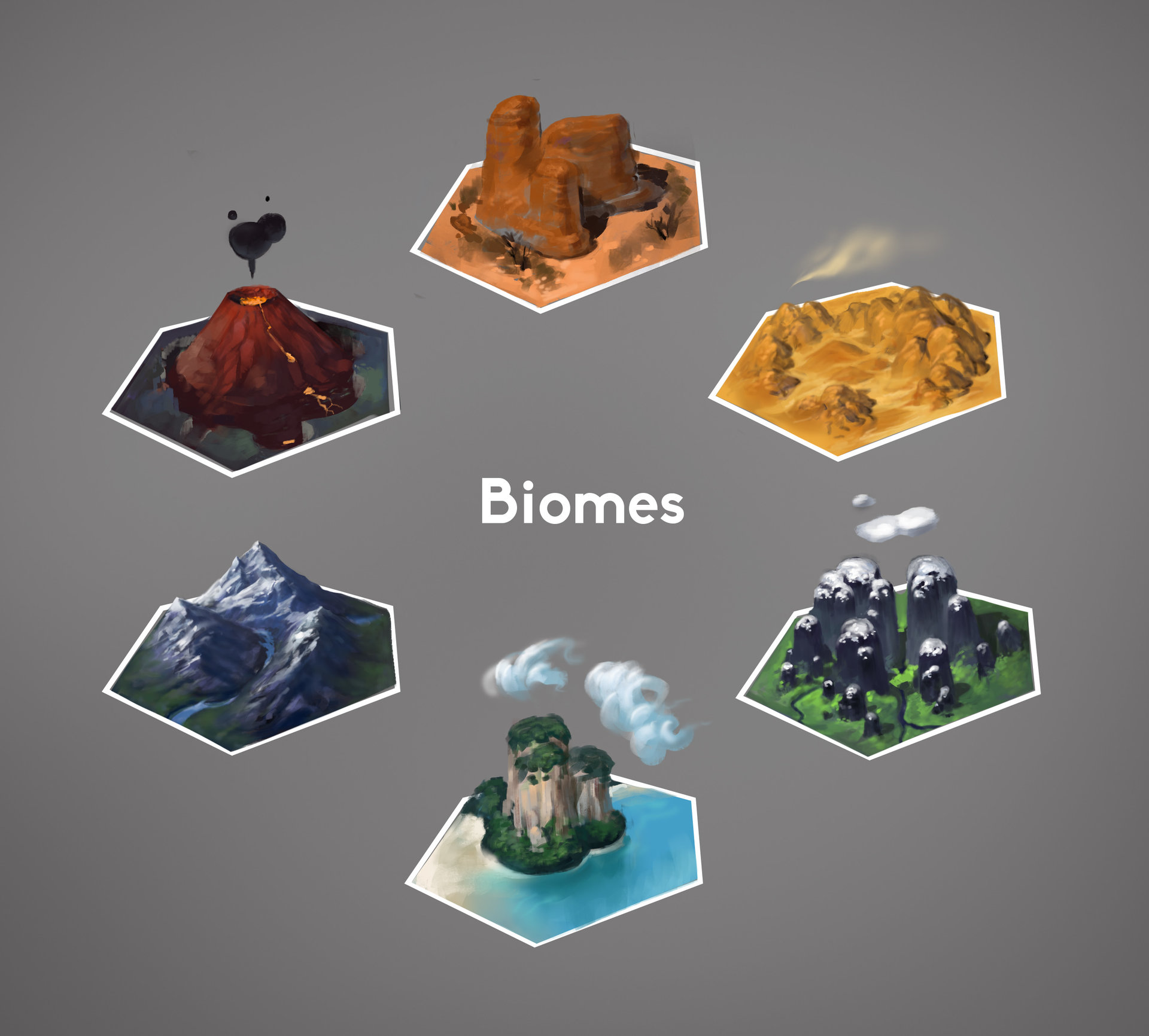 ArtStation - Biome Tiles