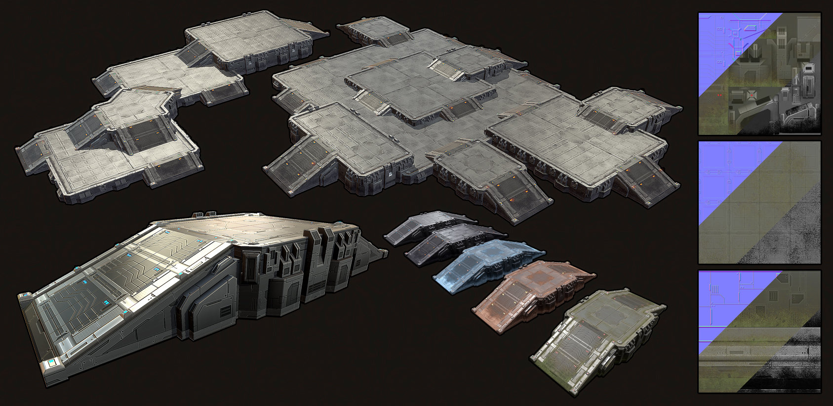 ArtStation - Sci-Fi Ramp Set