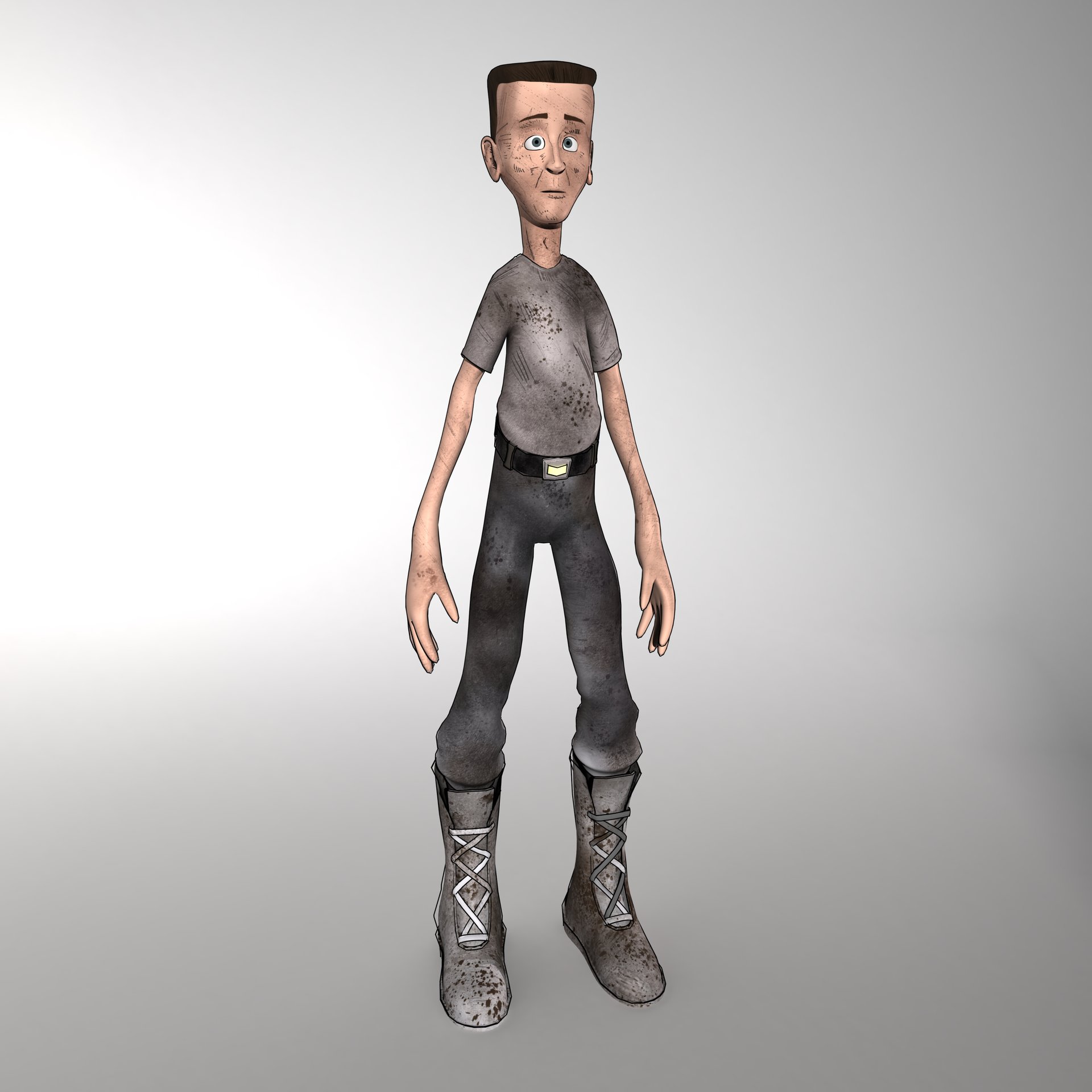 ArtStation - Messenger Character Model