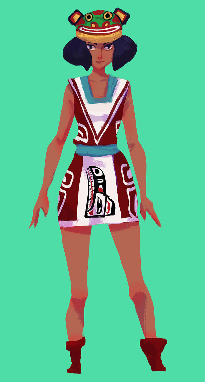 ArtStation - Shikoba character designs