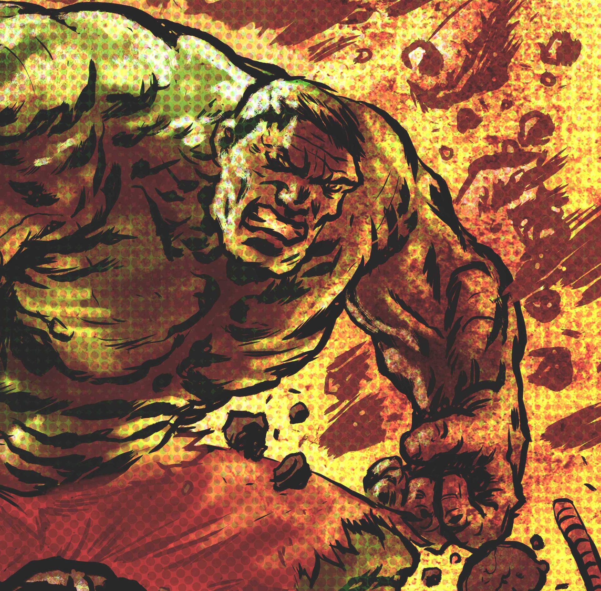 ArtStation - Hulk Smash!