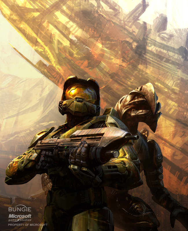 ArtStation - Halo 3 Edge magazine cover