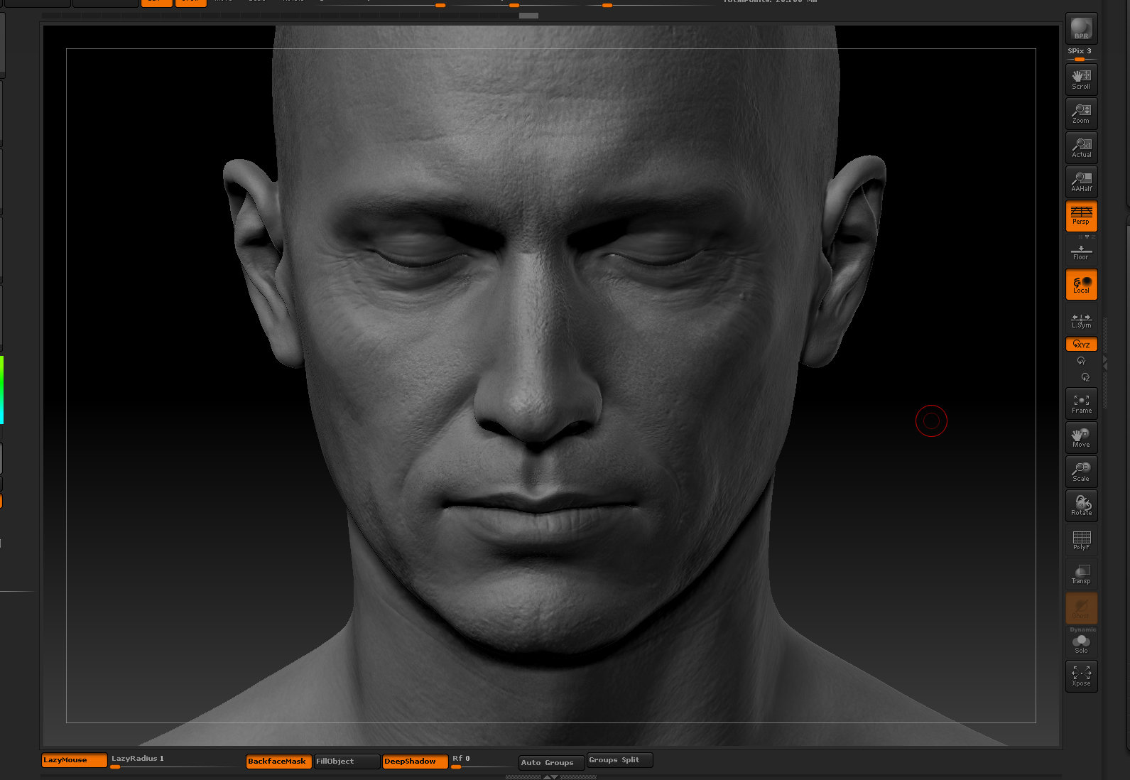 ArtStation - John male faces_Zbrush