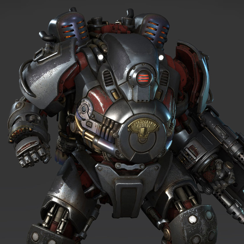 ArtStation - Thunder Child (Lennox)