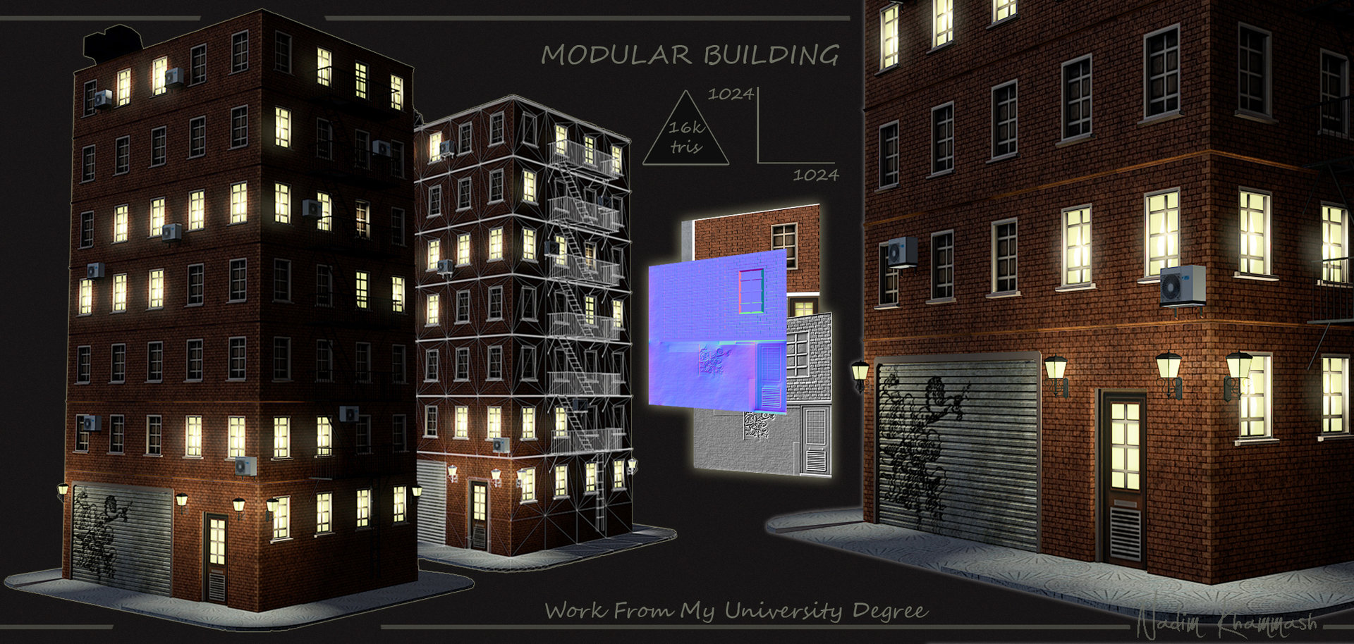 ArtStation - Modular building