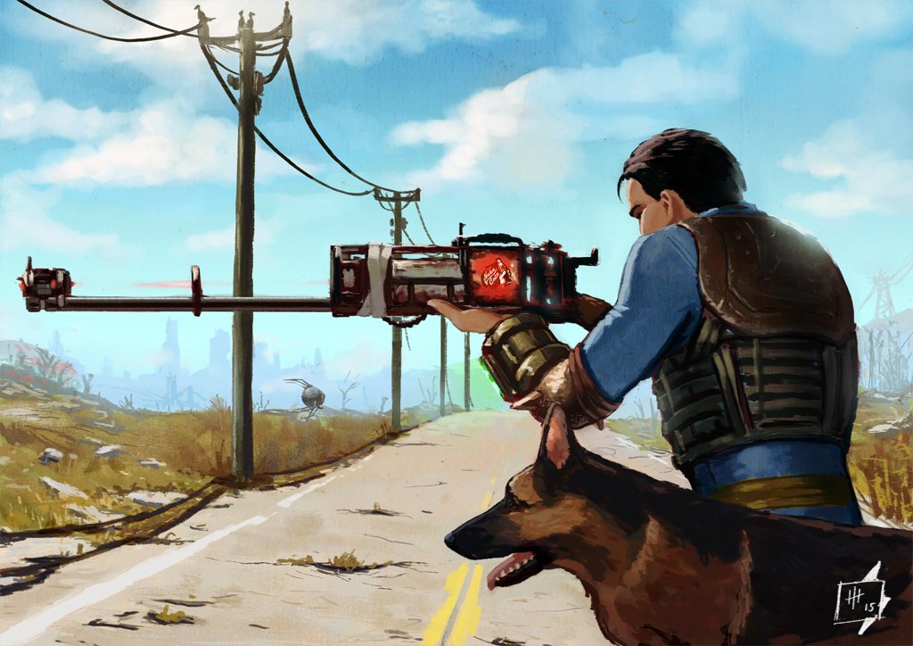 ArtStation - Fallout 4 fan art