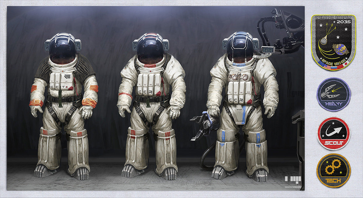 ArtStation - NEMESIS Suit Designs