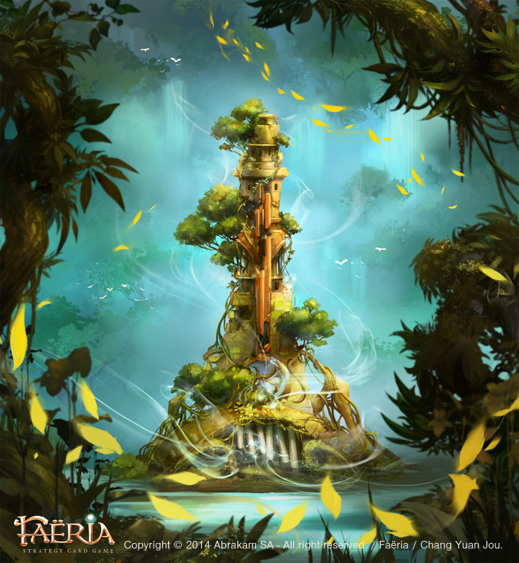 ArtStation - Faeria-Overgrown Tower