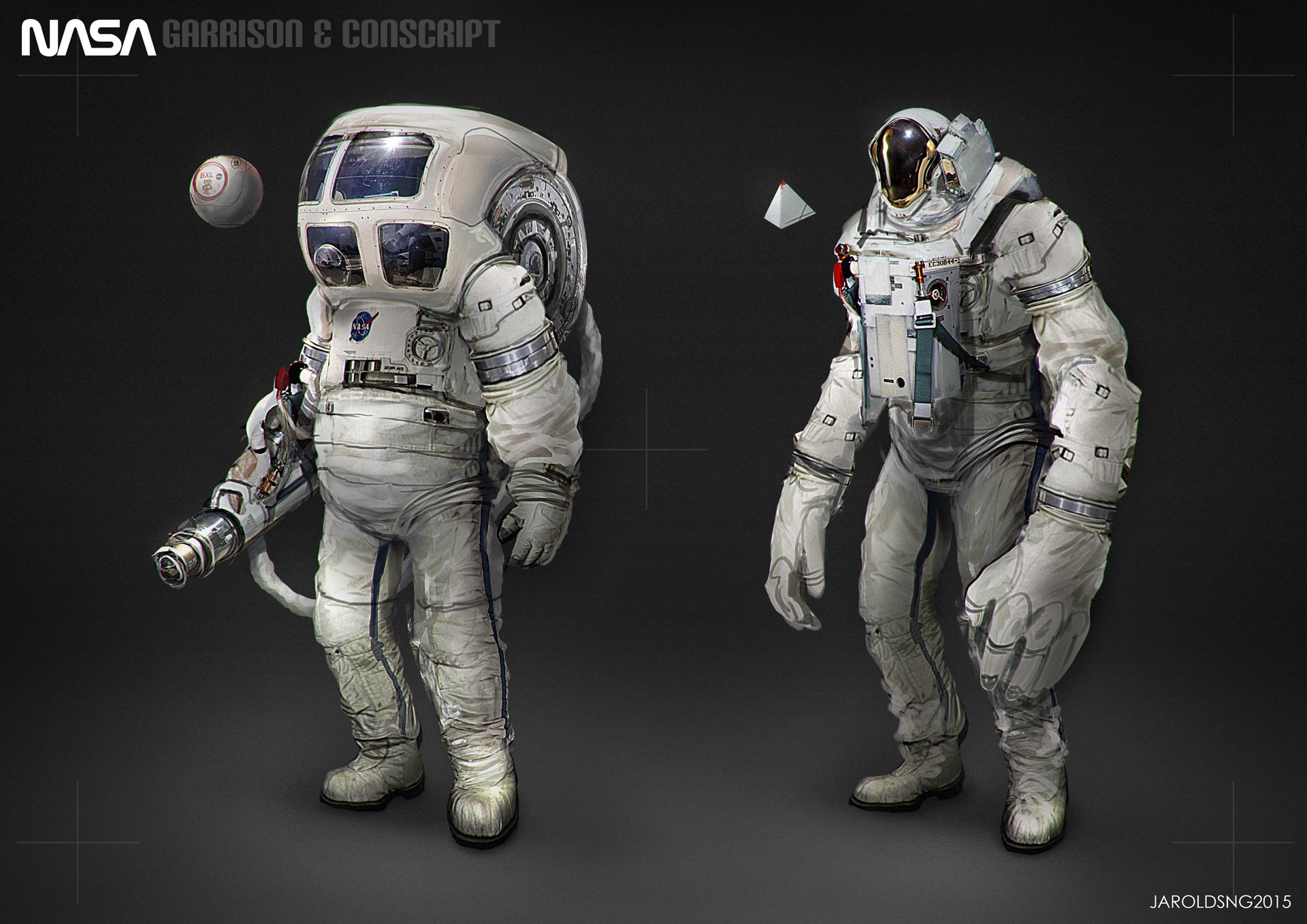 ArtStation - NASA: Garrison & Conscript