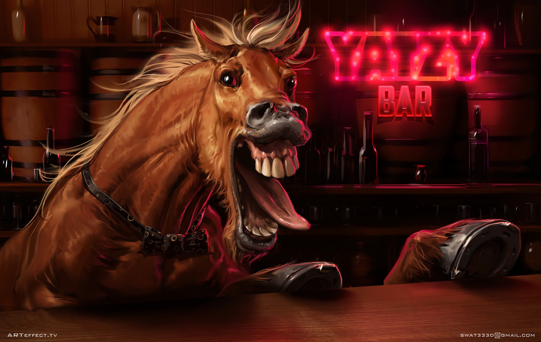 ArtStation - Screaming Horse