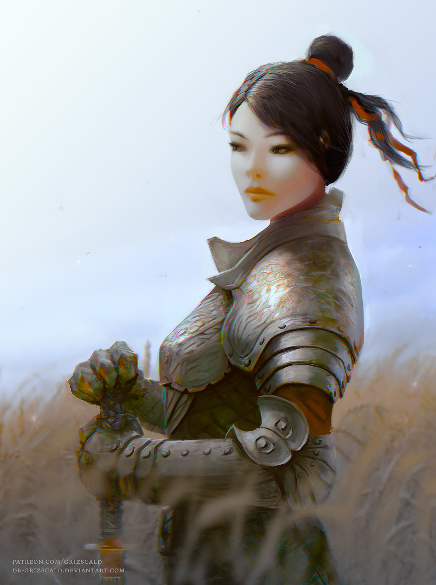 ArtStation - Female knight #1