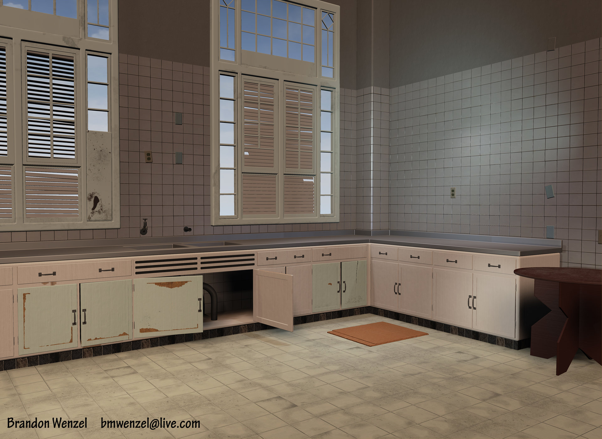 ArtStation - Kitchen Scene