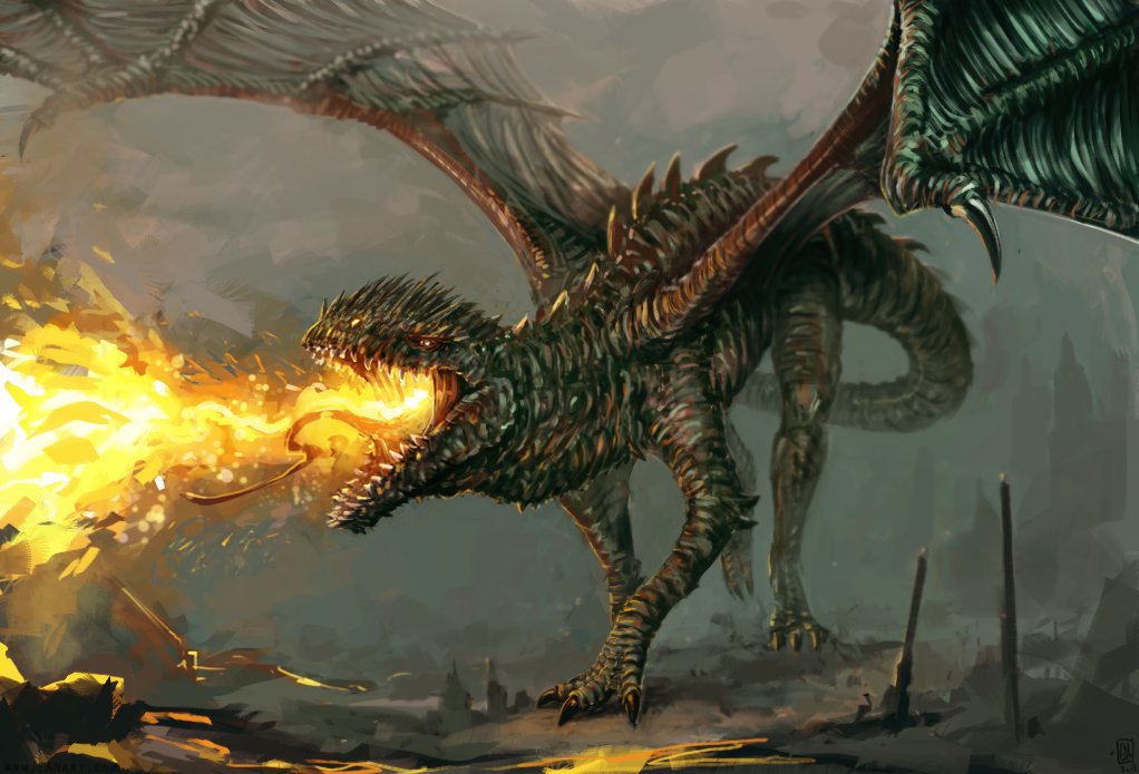 ArtStation - Dragon