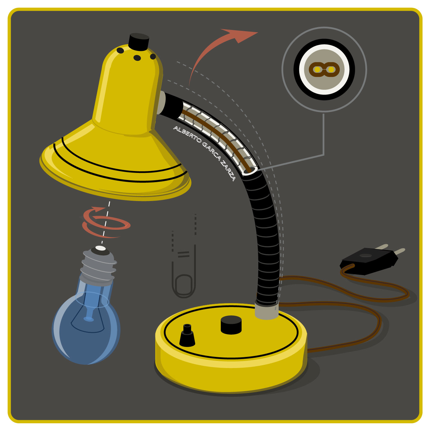 ArtStation - 2D Lamp Drawing