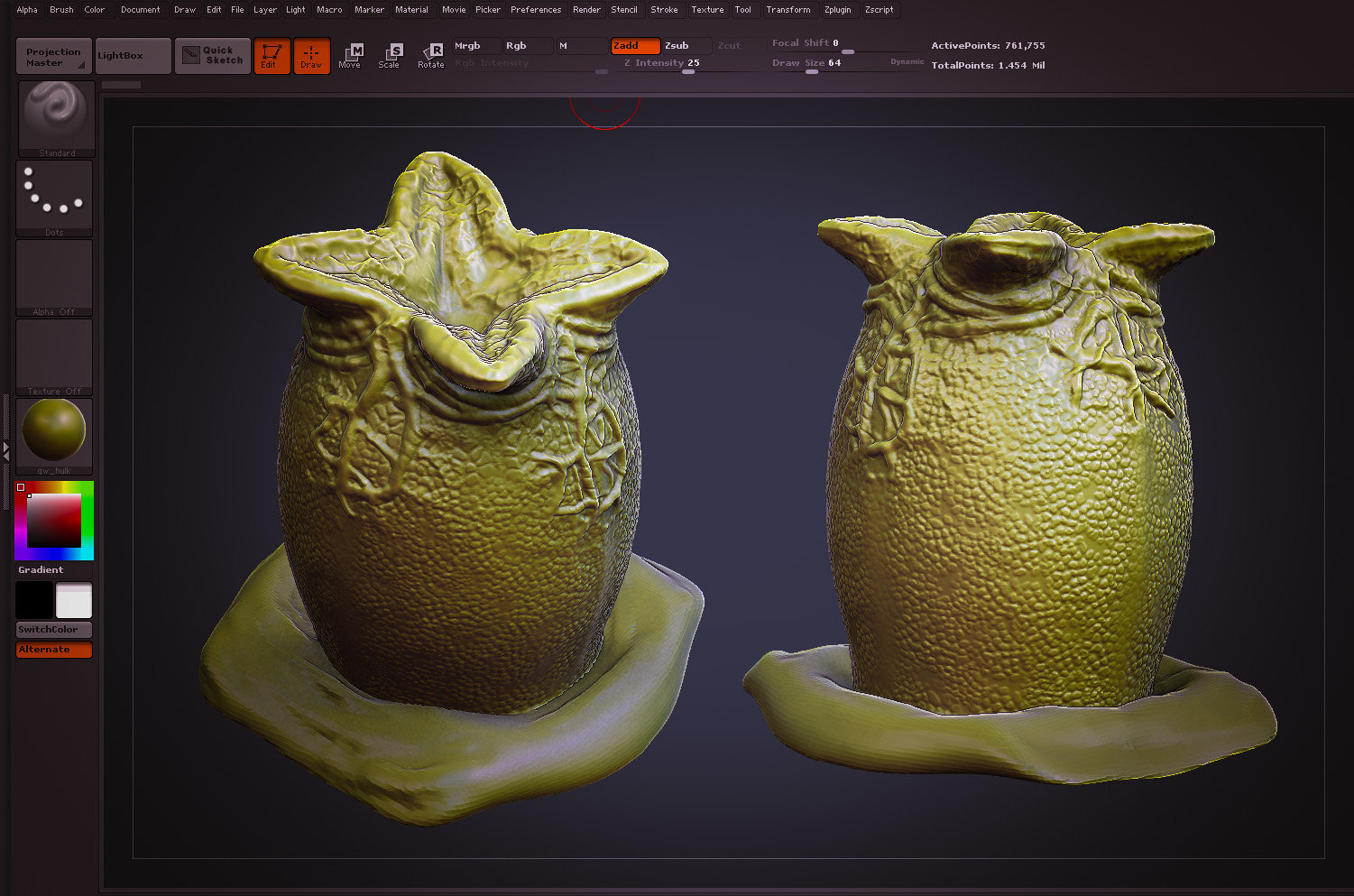 ArtStation - Alien Egg Prop