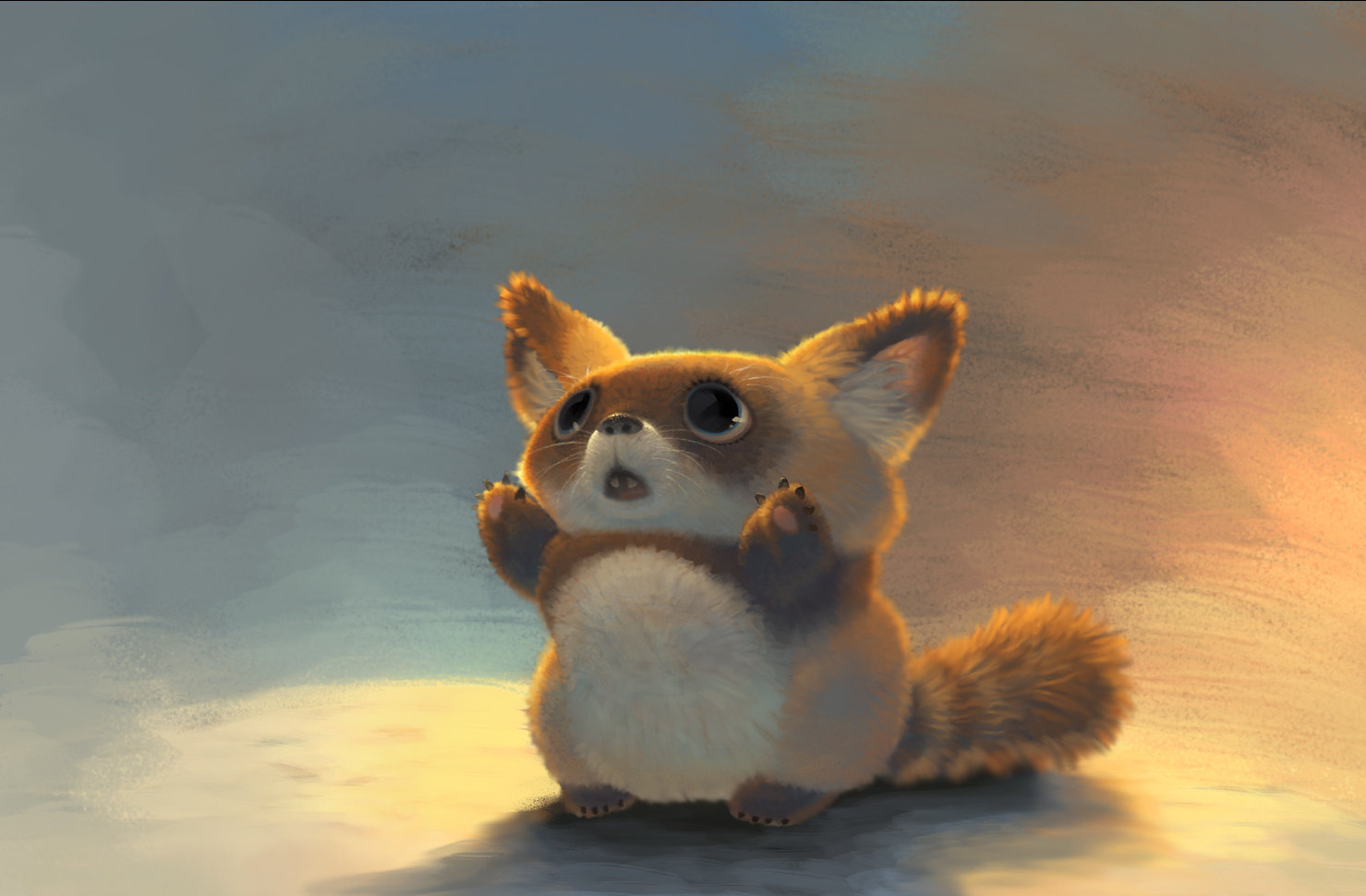 ArtStation - Cute cat