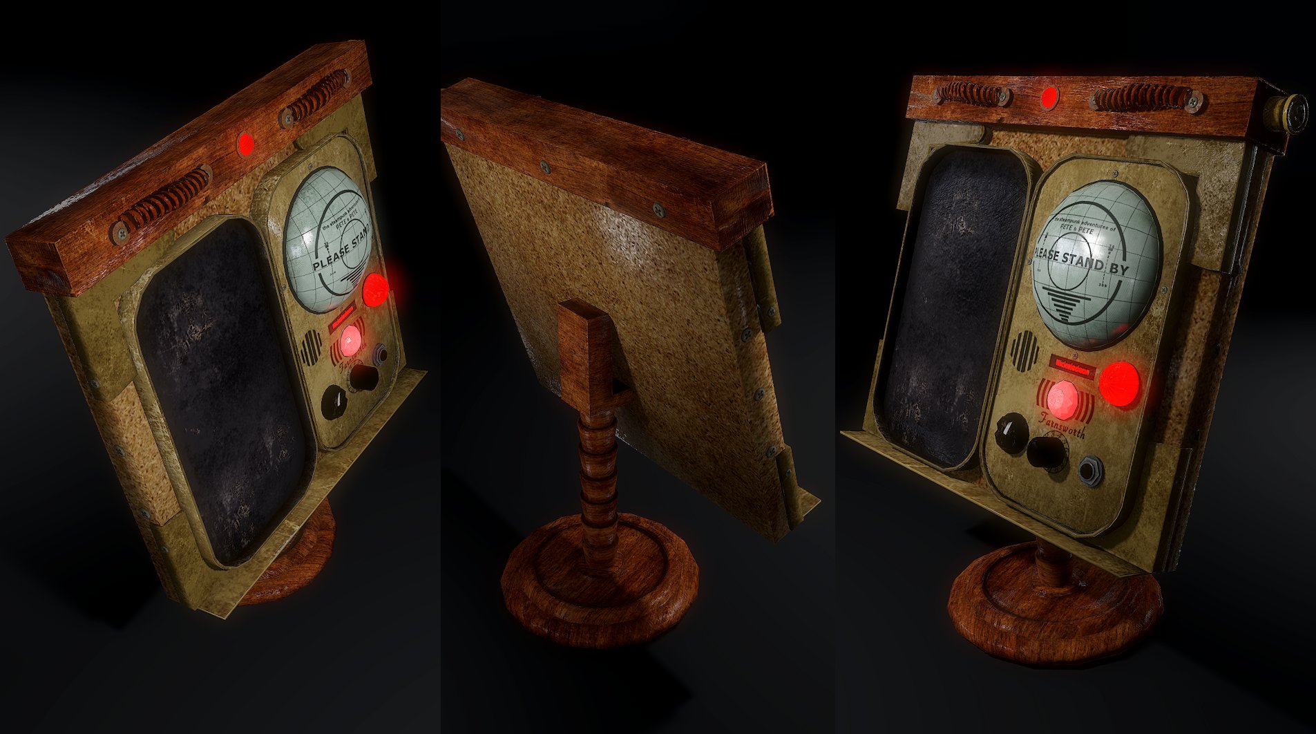 ArtStation - Steampunk Farnsworth Machine