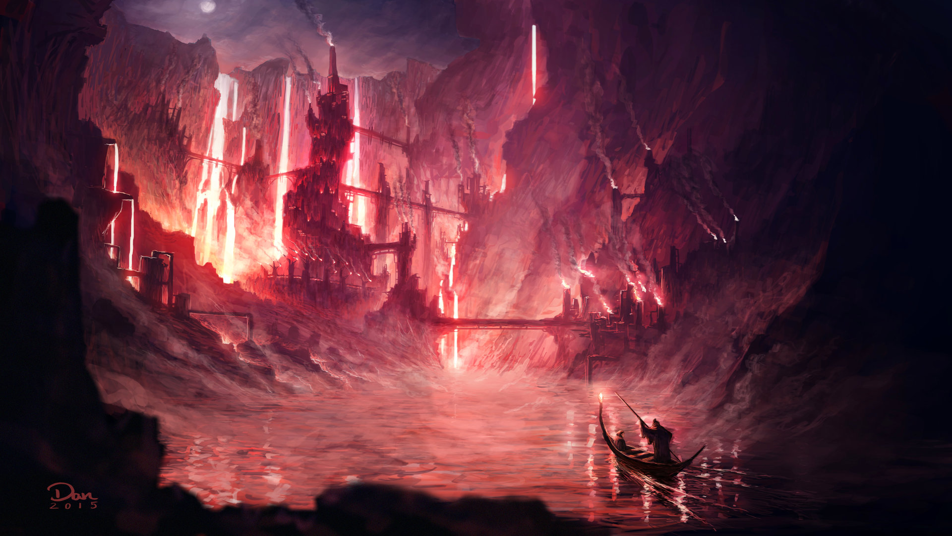 ArtStation - Lava Castle