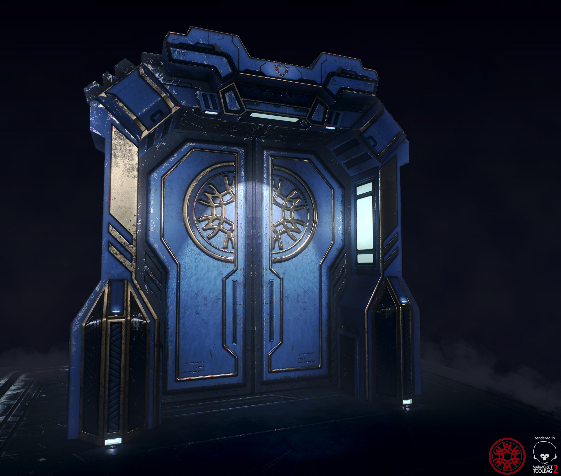 ArtStation - Sci-Fi Gate