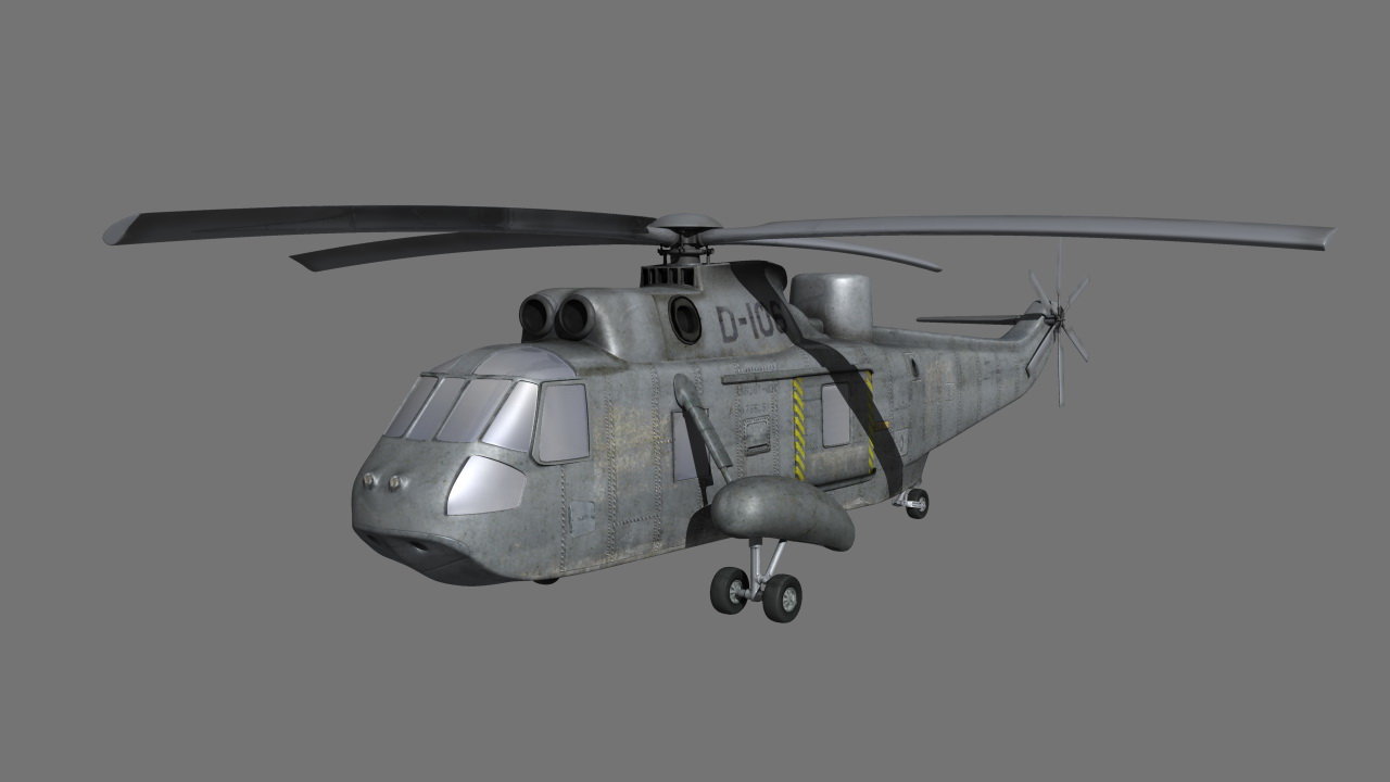 ArtStation - chopper model