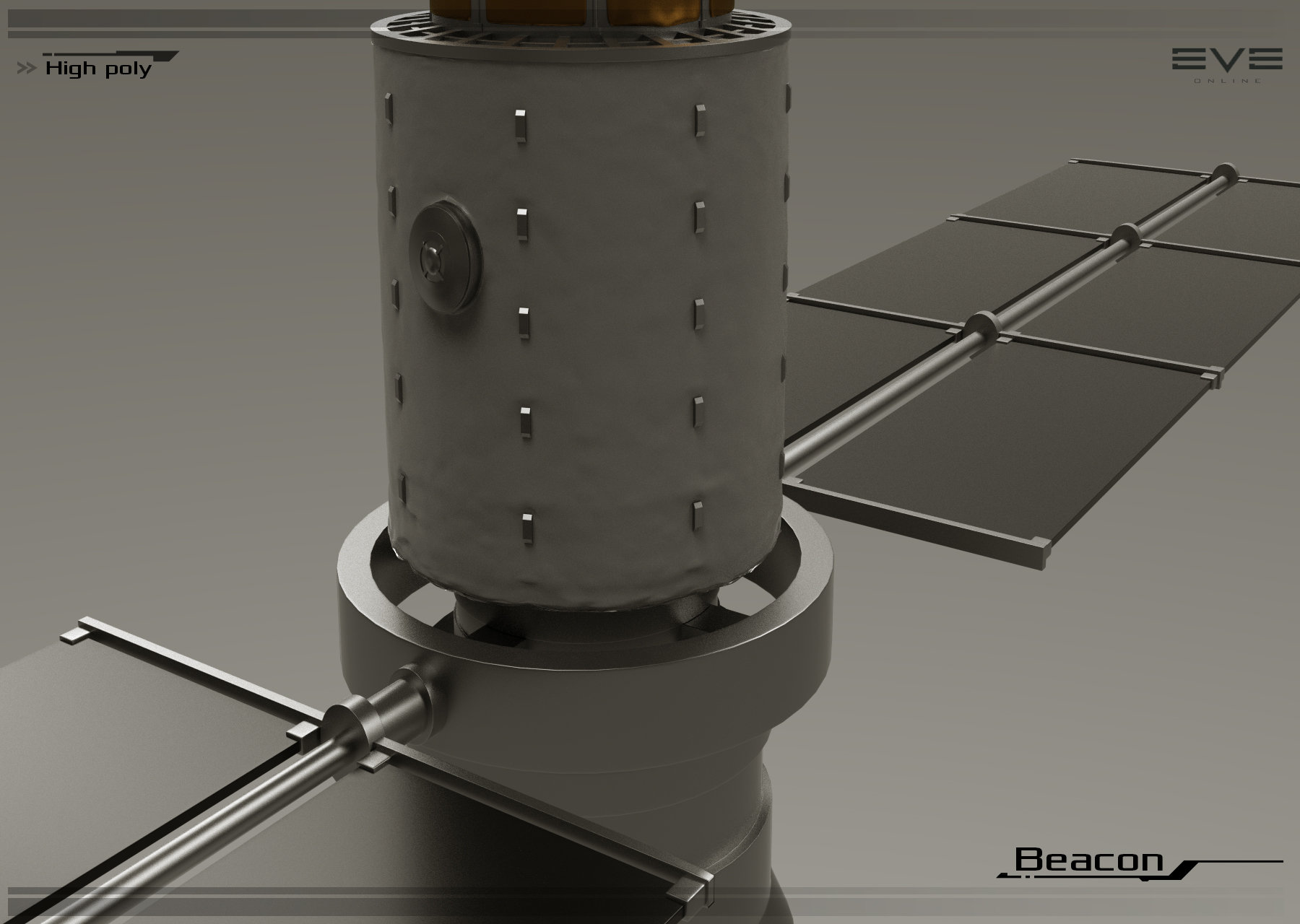 ArtStation - Space beacon. EVE Online.