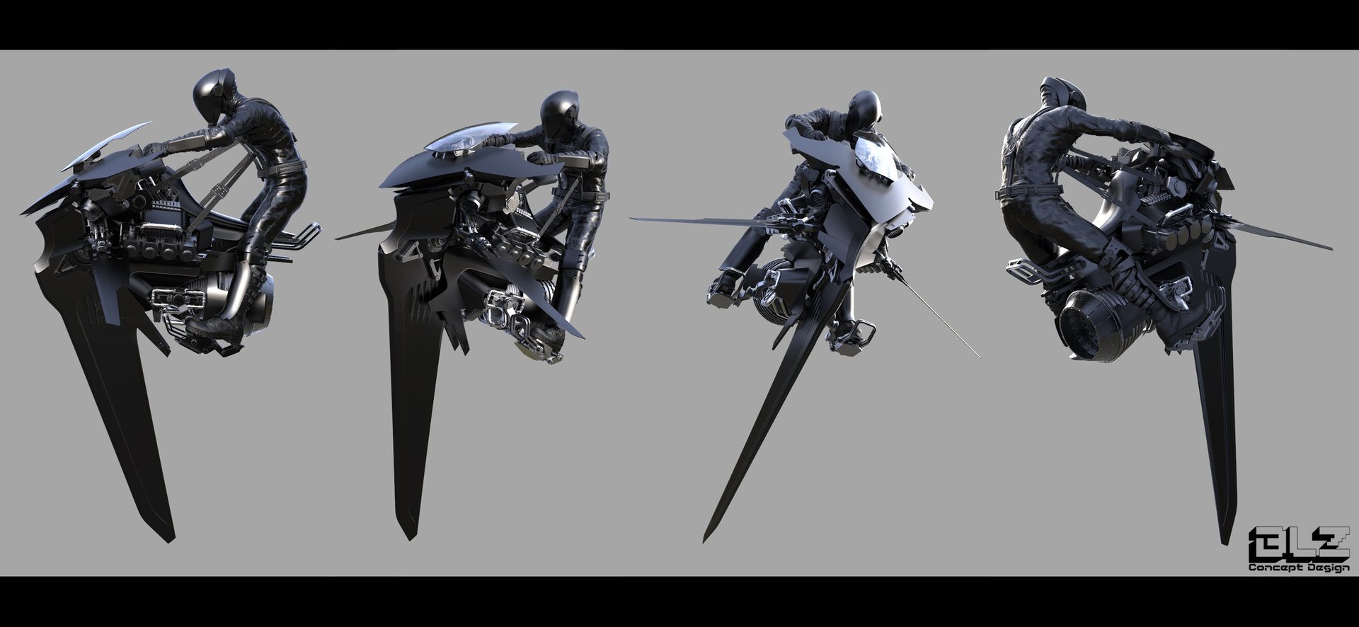 ArtStation - Bike Concept Model