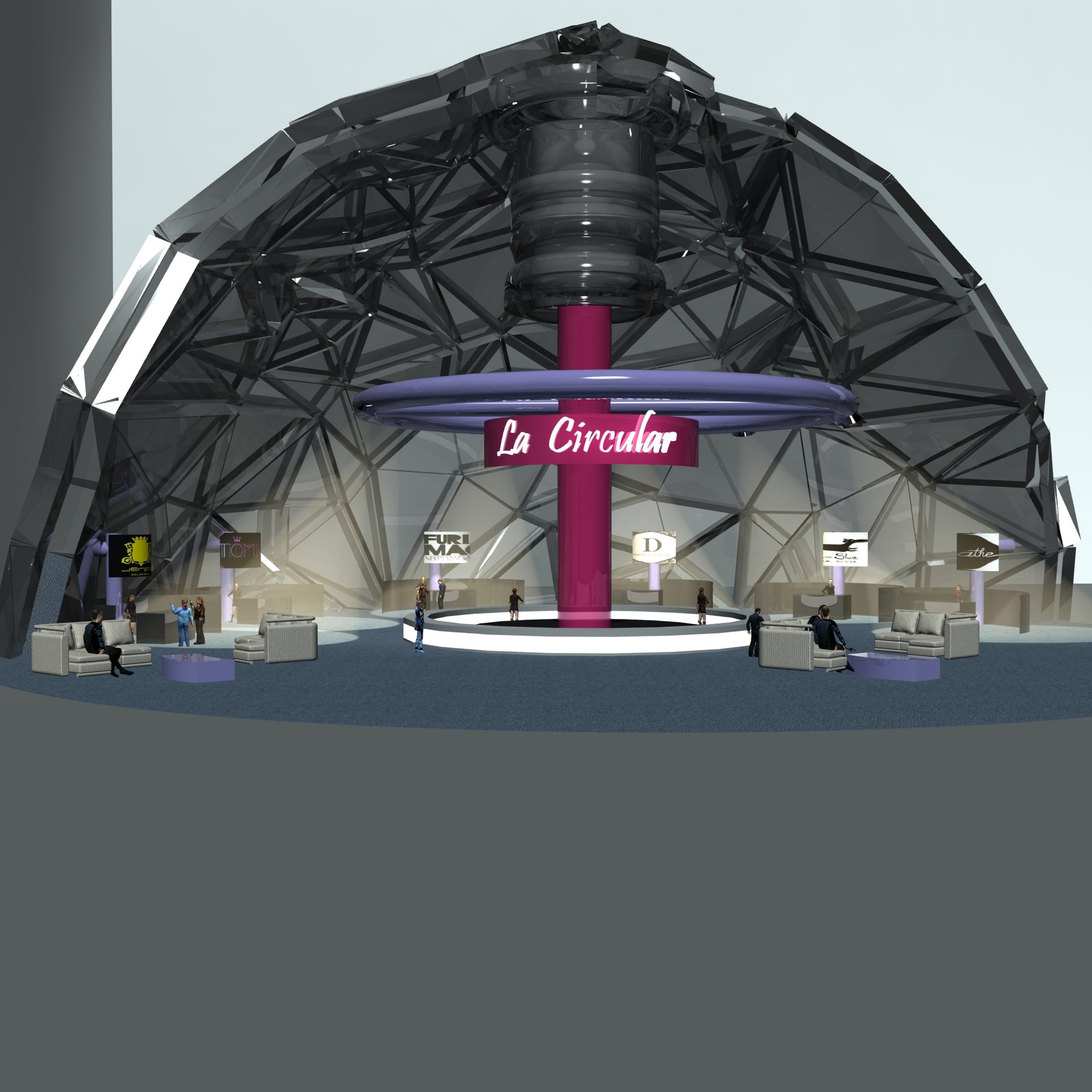 ArtStation - Stand para la circular